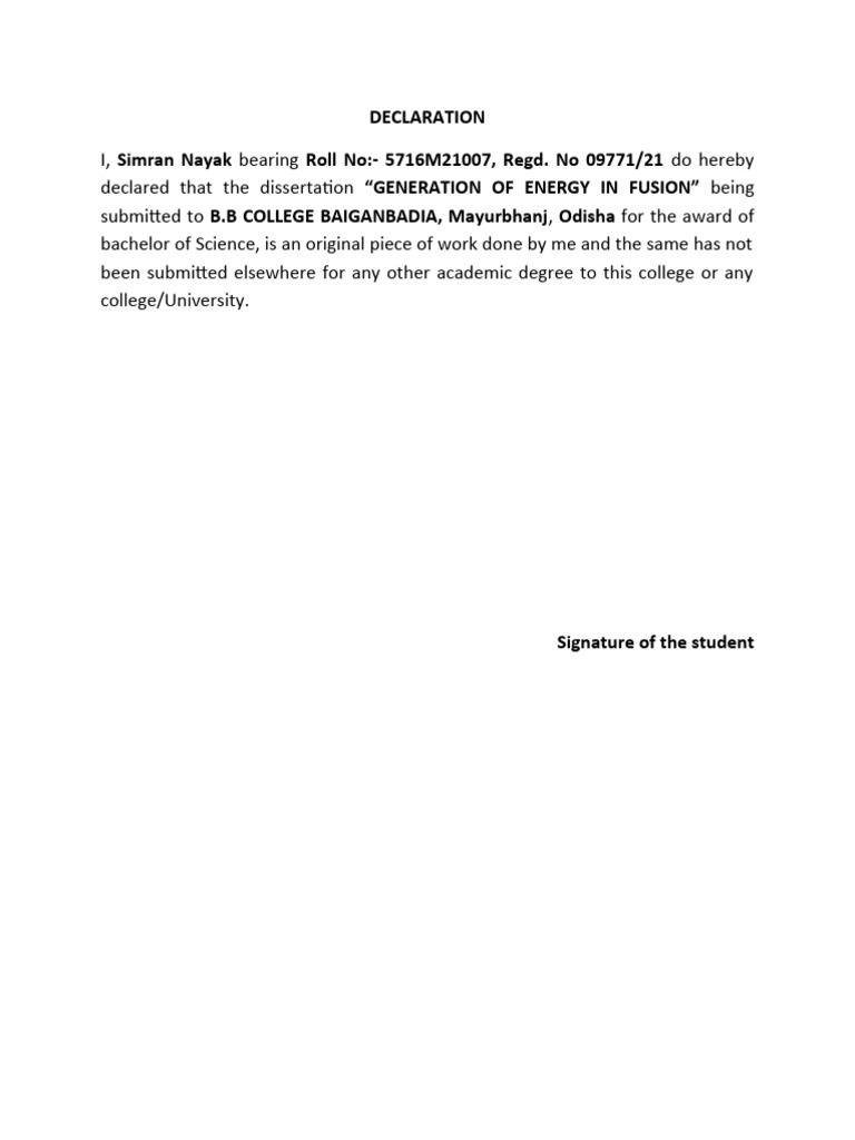 Kunal Project 2024 | PDF | Nuclear Fusion | Atomic Nucleus