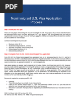 DS-260 Immigrant Visa Application Sample | PDF | Travel Visa ...