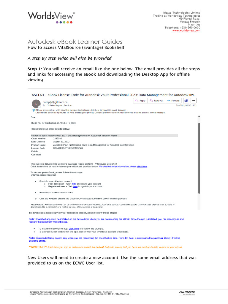 Autodesk Ebook Manuals - How To Access Your Manuals - Guide | PDF | Web Application | Mobile App