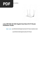 Cudy Router Setup Guide | PDF