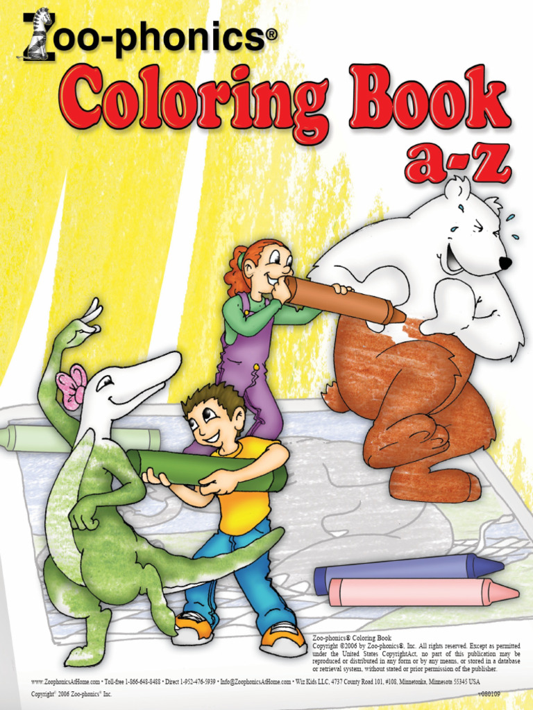 Coloring Book A-Z | Download Free PDF | Intellectual Property Law ...
