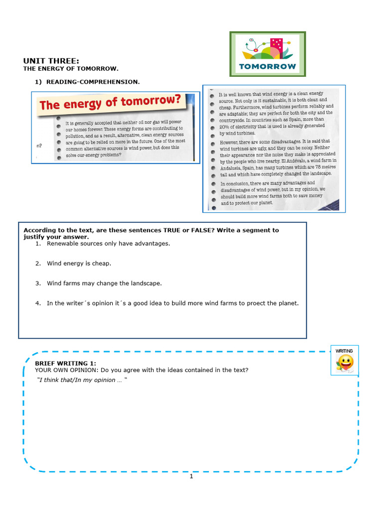 UNITHREE | PDF | English Language | Verb