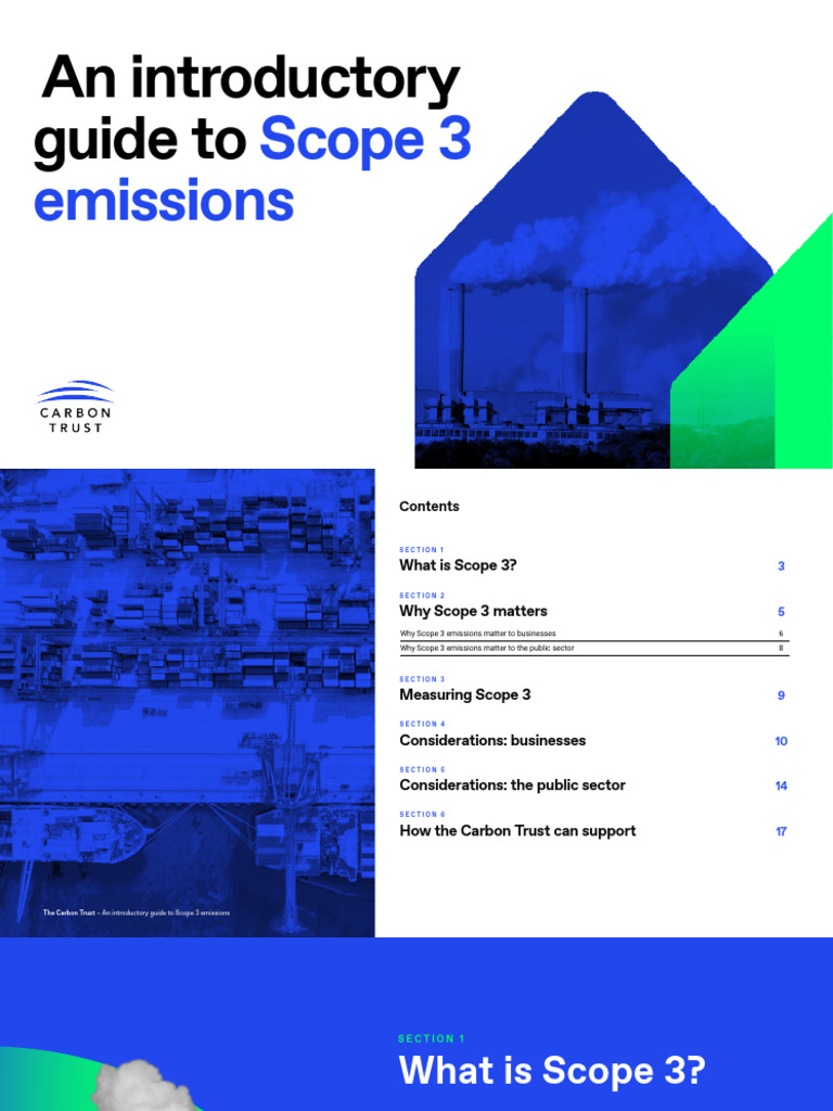 Scope 3 Emissions Guide | PDF | Carbon Footprint | Climate Change