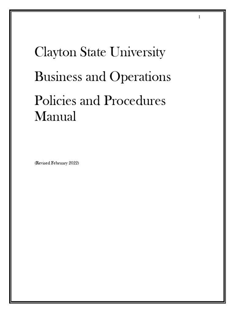 Business Operations Policies Procedures Manual | PDF | Payroll ...