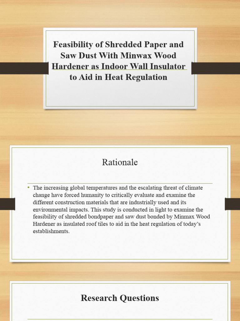 Group-1 PPT 12-Integrity | PDF | Building Insulation | Thermal Insulation