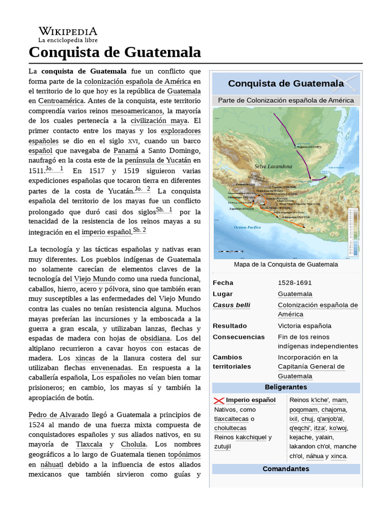 Conquista_de_Guatemala | PDF | Hernán Cortés | Mesoamérica Conquista_de_Guatemala | PDF | Hernán Cortés | Mesoamérica