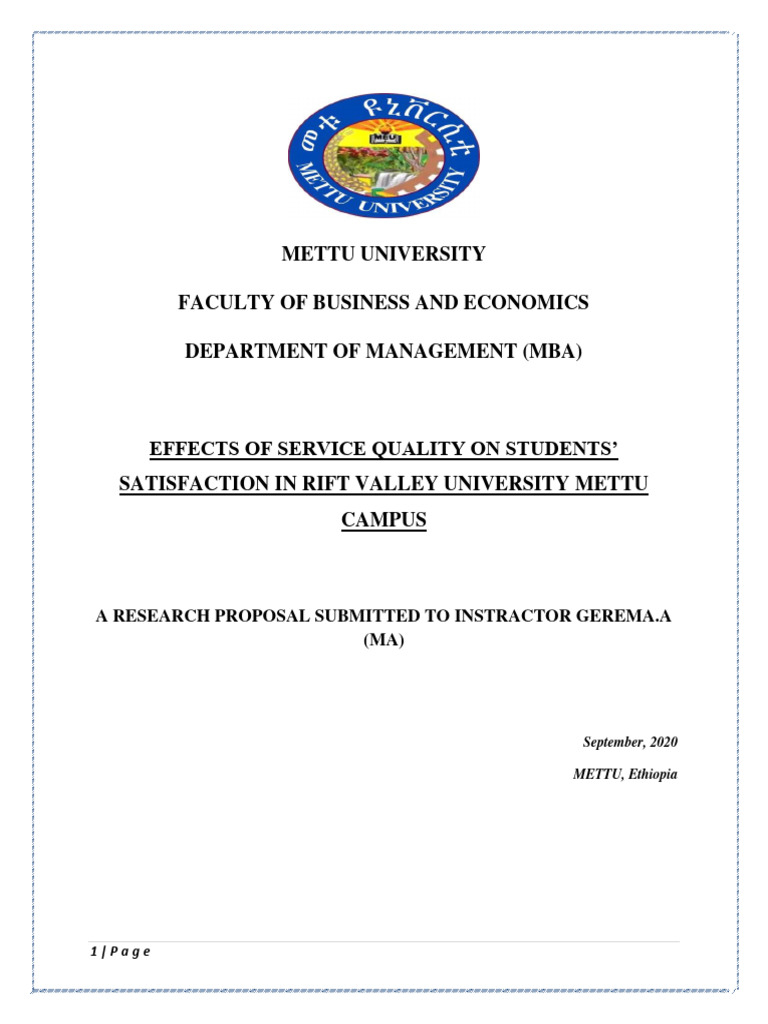 Yared Proposal | PDF | Business