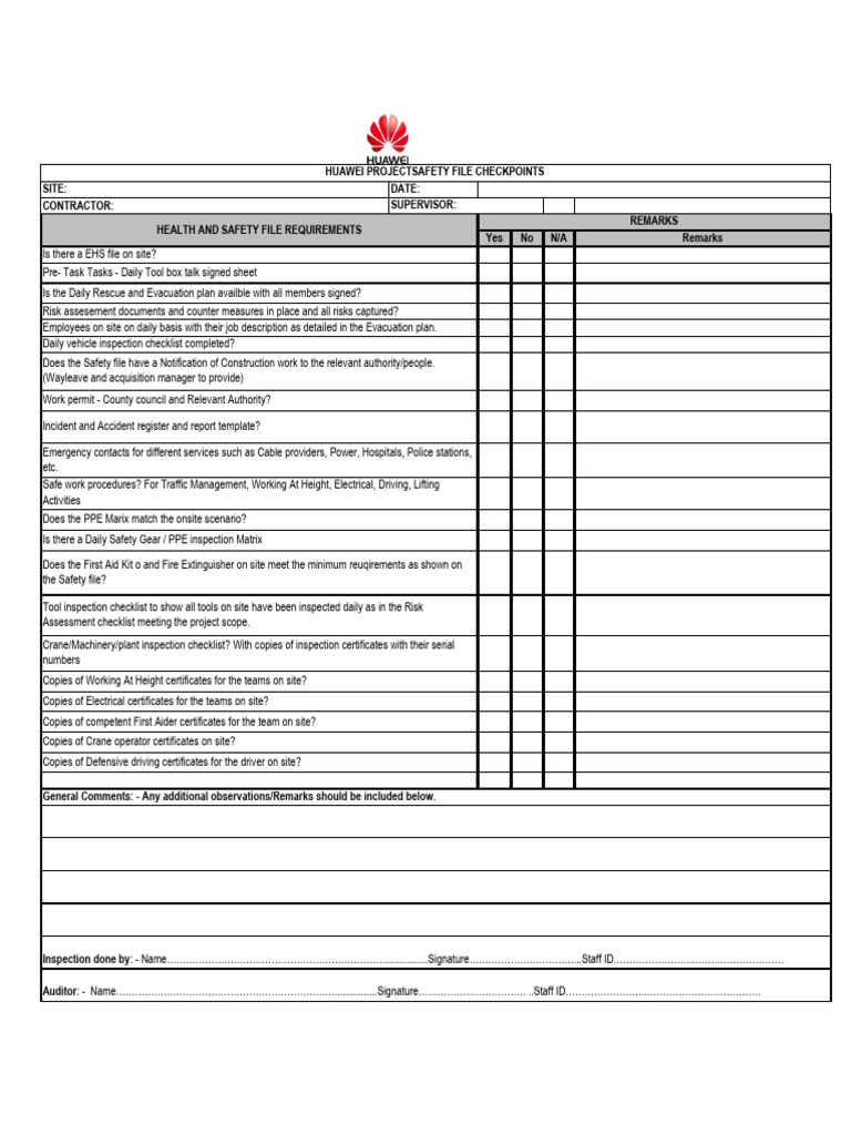 Safety File Content | PDF | First Aid | Occupational Safety And Health