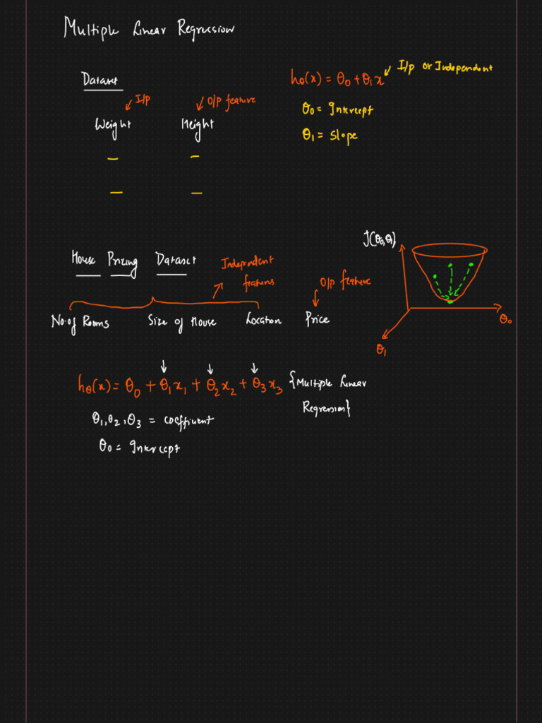 2-Multiple Linear Regression | PDF