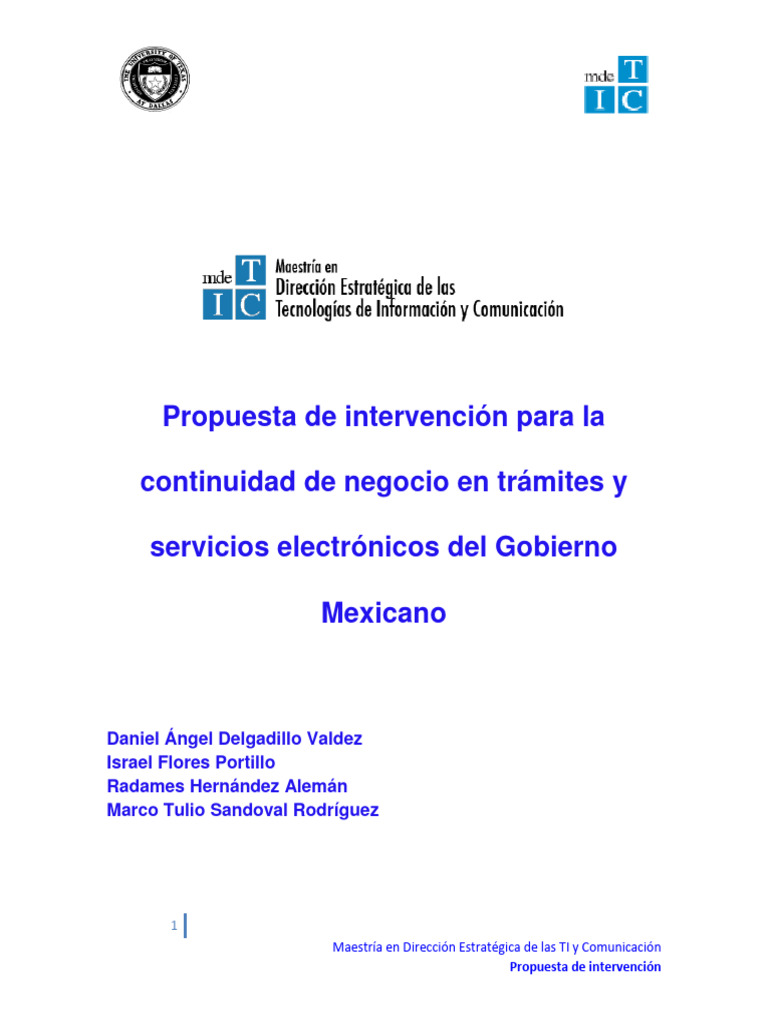 Infotec Mdetic Dadv Ifp Rha 20112019 | PDF | Gobierno E | Riesgo