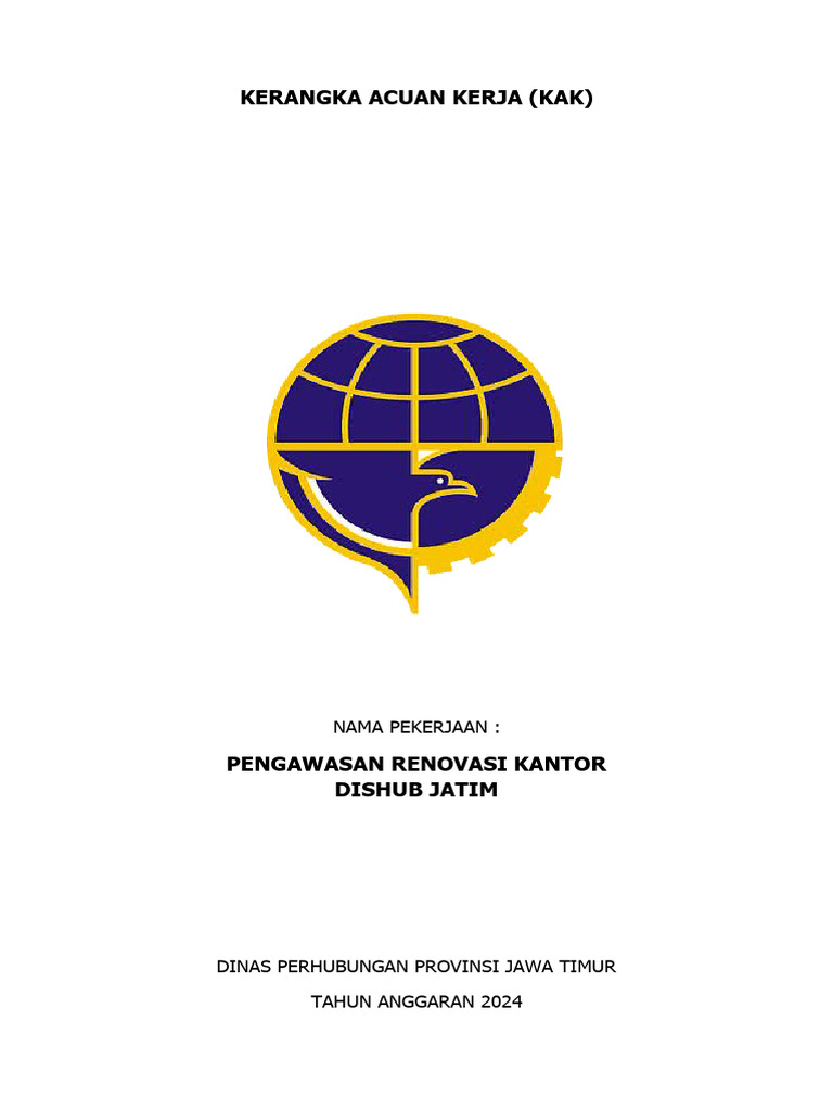 Pengawasan Renovasi Kantor Dishub Jatim | PDF | Bisnis