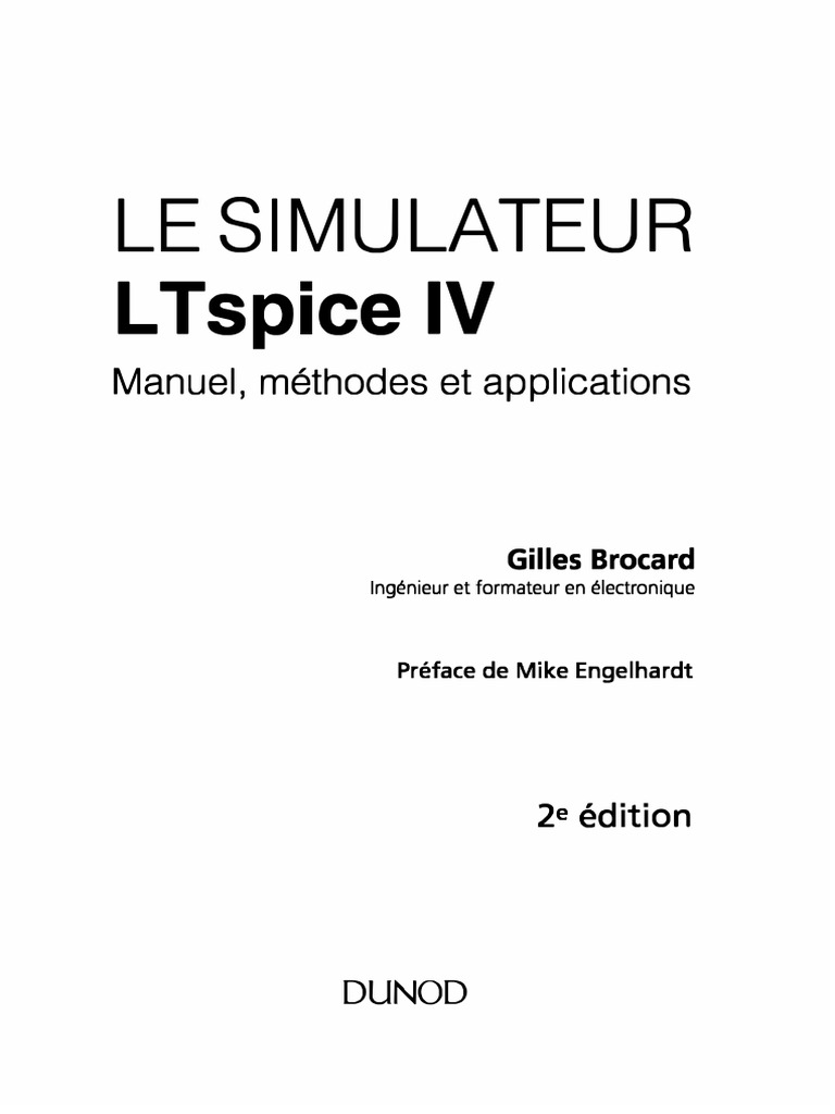 Guide LTSpice | PDF | Spice | Central Processing Unit
