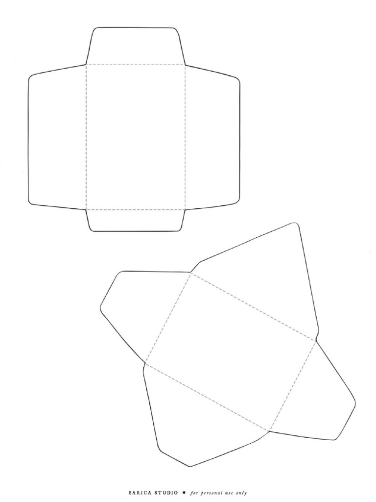 Small Envelope Template Sarica Studio | PDF