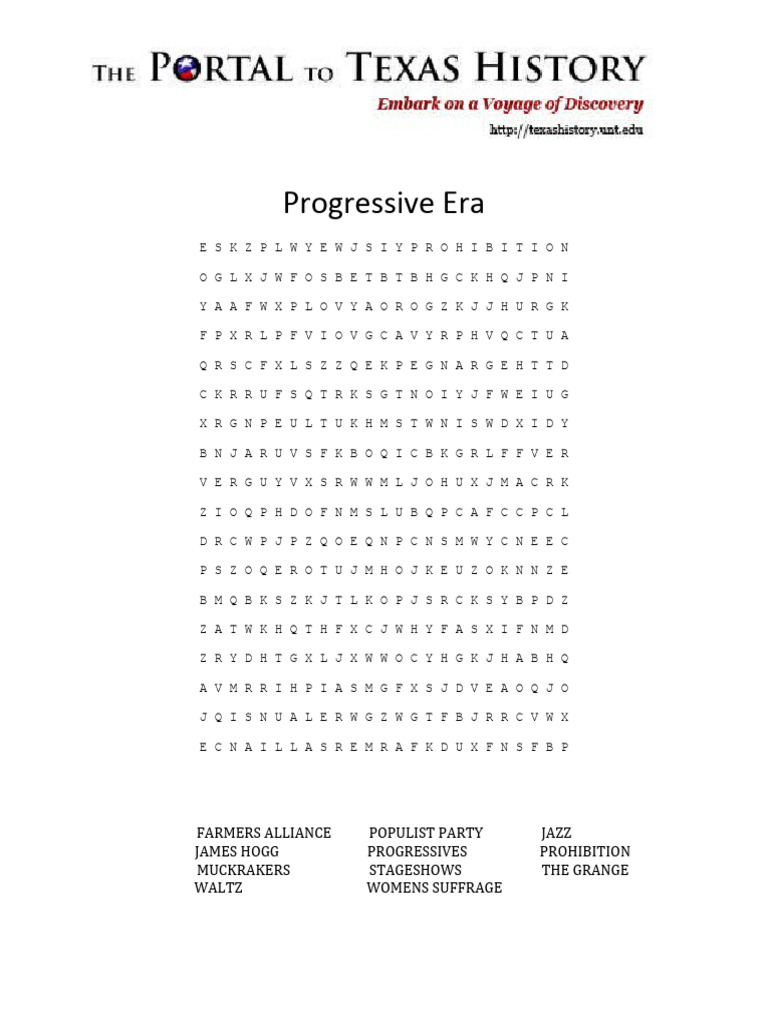 COLLIN PETERSEN - wordsearchPE | PDF | Progressivism | Liberalism