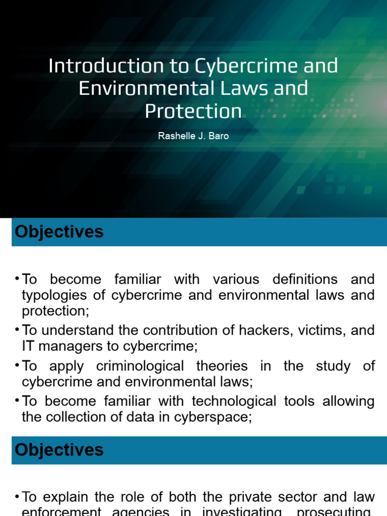 Cybercrime Chapter 1 | PDF | Computer Hardware | Personal Computers