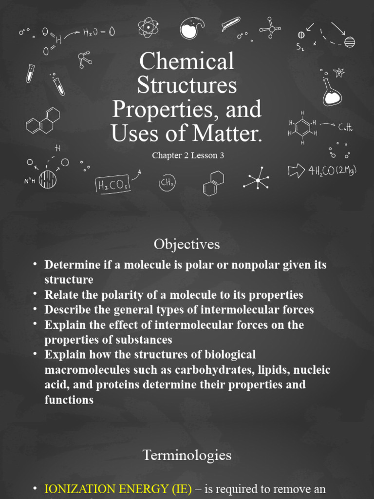 Chemical Properties and Molecular Polarity | PDF | Ionic Bonding ...