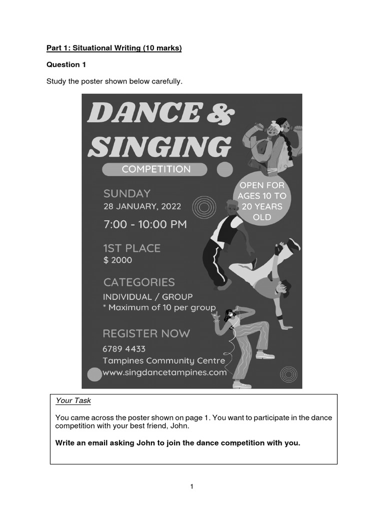 PSLE Foundation English 2023 Paper 1 | PDF