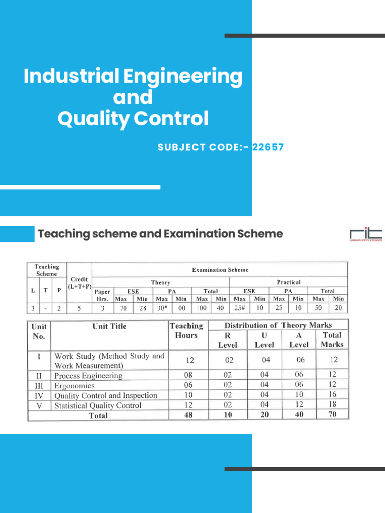 Chapter 1 Work Study | PDF | Industrial Engineering