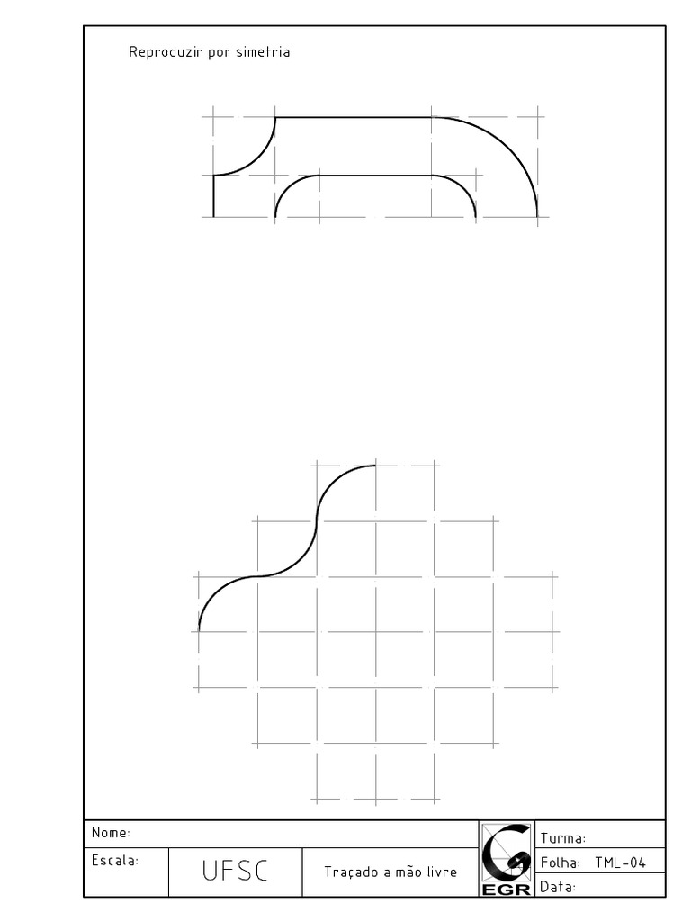 TML 04 Exercicio - Curvas - RV1-Layout1 | PDF