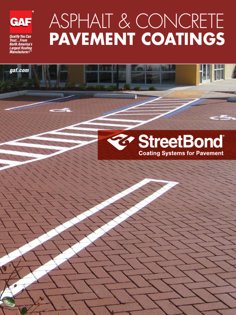 Catalogue GAF - StreetBond - Asphalt - Concrete - Pavement - Coatings ...
