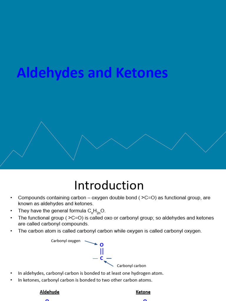 Aldehydes and Ketones | PDF | Aldehyde | Ketone