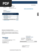Spectrum Bill | PDF | Cheque | Debit Card