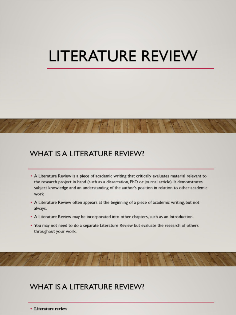 Literature Review Kil | PDF | Primary Sources | Internet