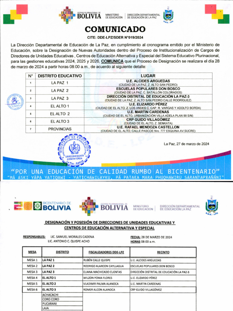 Comunicado - Sder 019 - 2024 | PDF