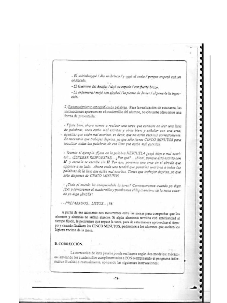 Evalua 4 Dictado | PDF