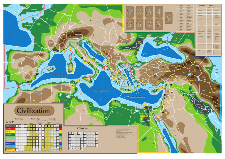 Civilization Vectorized Map 2.0.0 | PDF