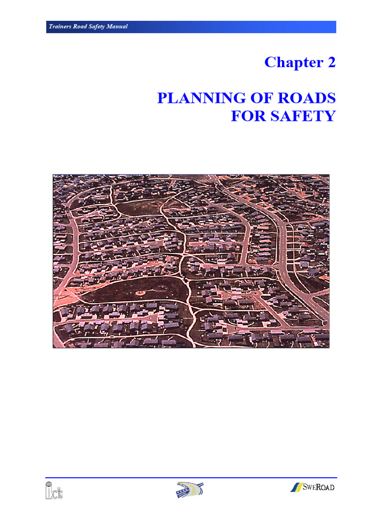 Chapter 2 Planning of Roads For Safety | PDF | Road | Traffic