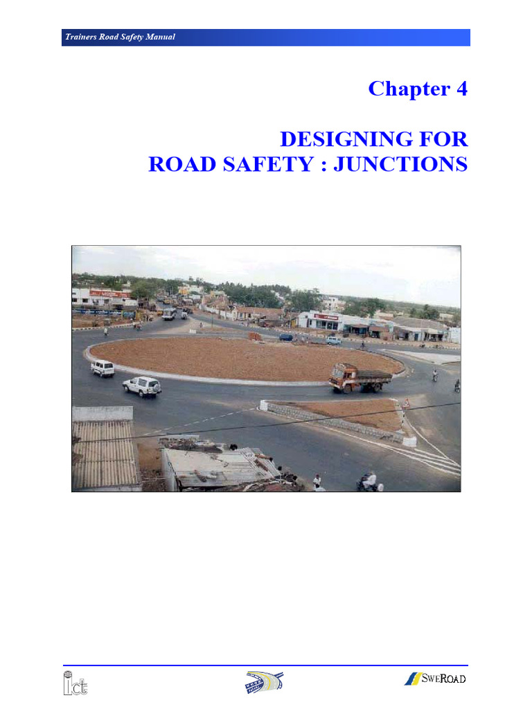 Road Safety Design for Trainers | PDF | Interchange (Road) | Traffic