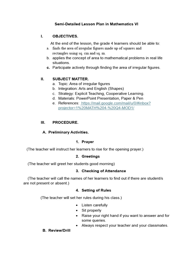 Semi MATH | PDF | Area | Learning