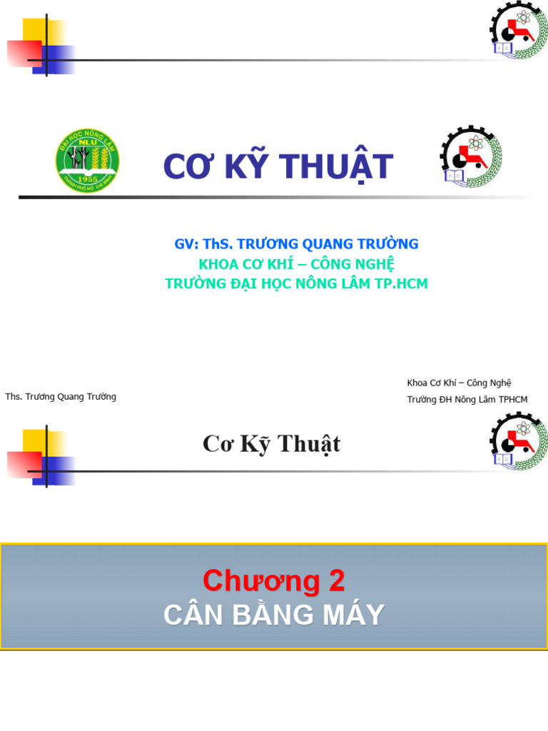 CKT - Chuong 2 - Can Bang May | PDF
