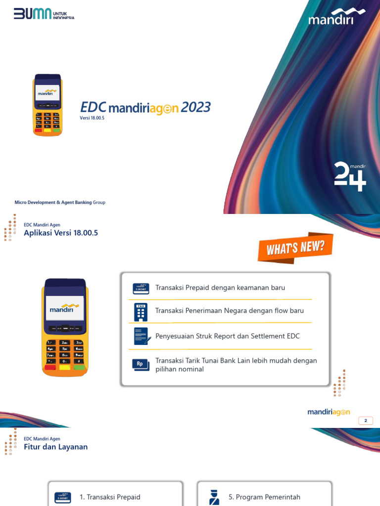 Panduan Transaksi EDC v.18.00.5 Kirim | PDF