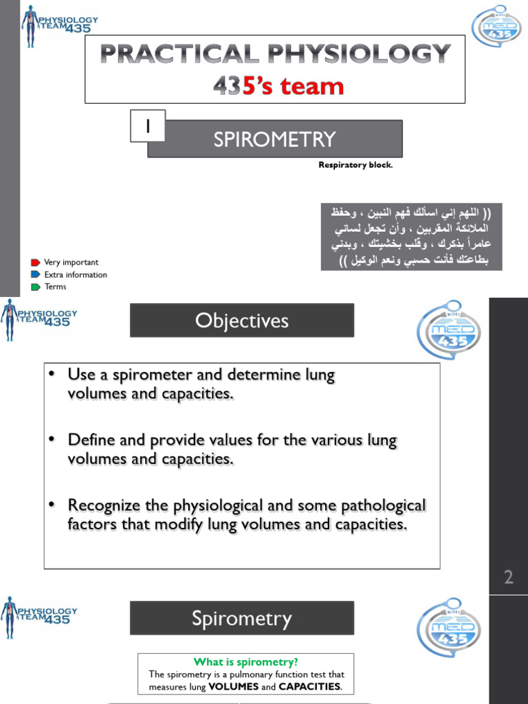 Physiology Practical Simple and Dynamic Spirometry. | PDF | Exhalation | Respiratory Diseases