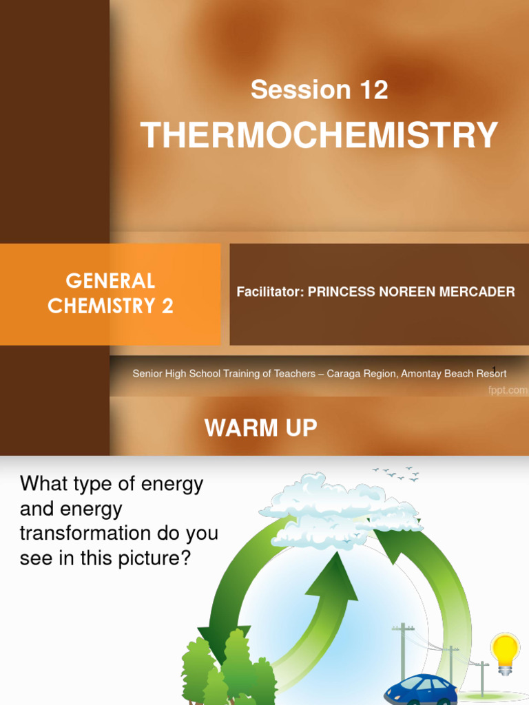 Chem-2 S12 Thermochemistry-Autosaved | PDF | Heat | Enthalpy