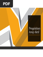 Pengelolaan Arsip Aktif | PDF