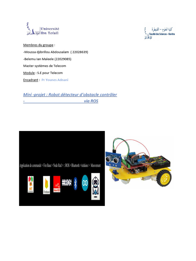 Mini Projet Robot | PDF