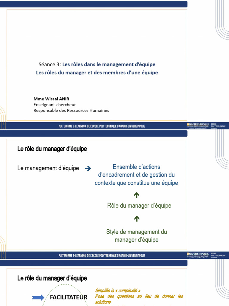 Note de Cours S3 Part2 | PDF | Business | Psychologie sociale