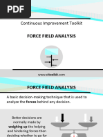 Force Field Analysis Worksheet | PDF