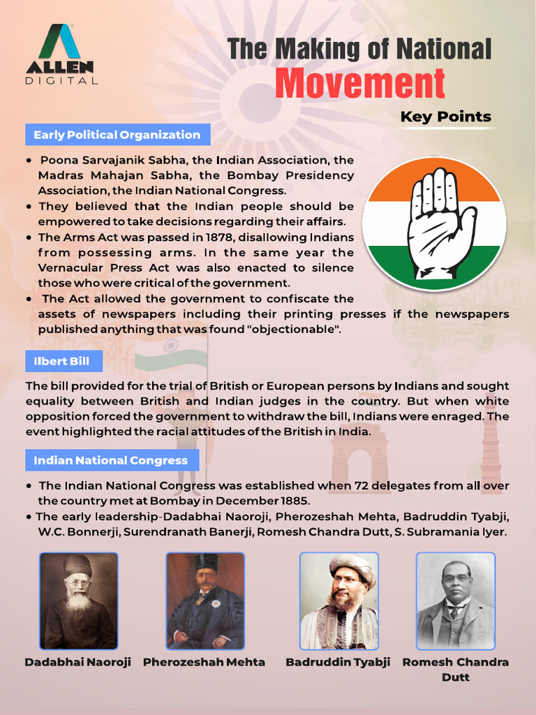 The Making of National Movement Keypoints Db5og0 | PDF