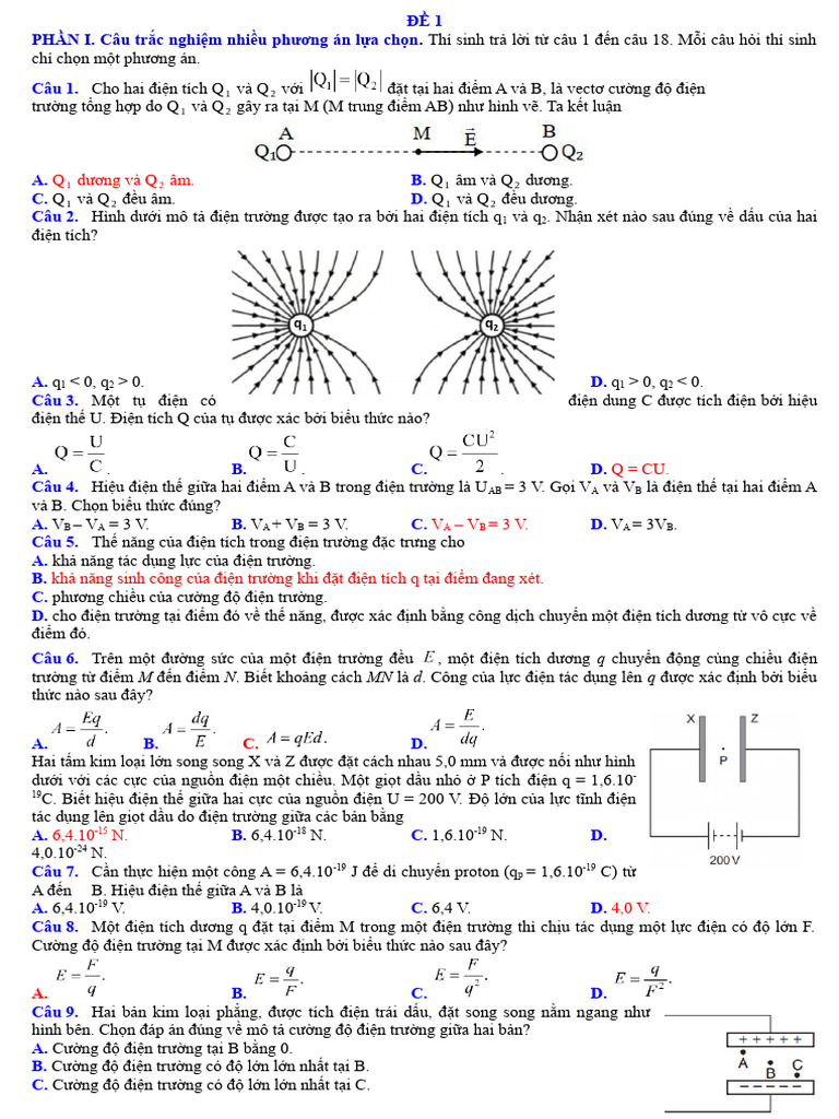 de On Tap Giua Ki 2 | PDF