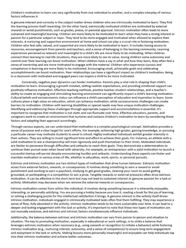 Motivating genz learners | PDF | Motivational | Motivation