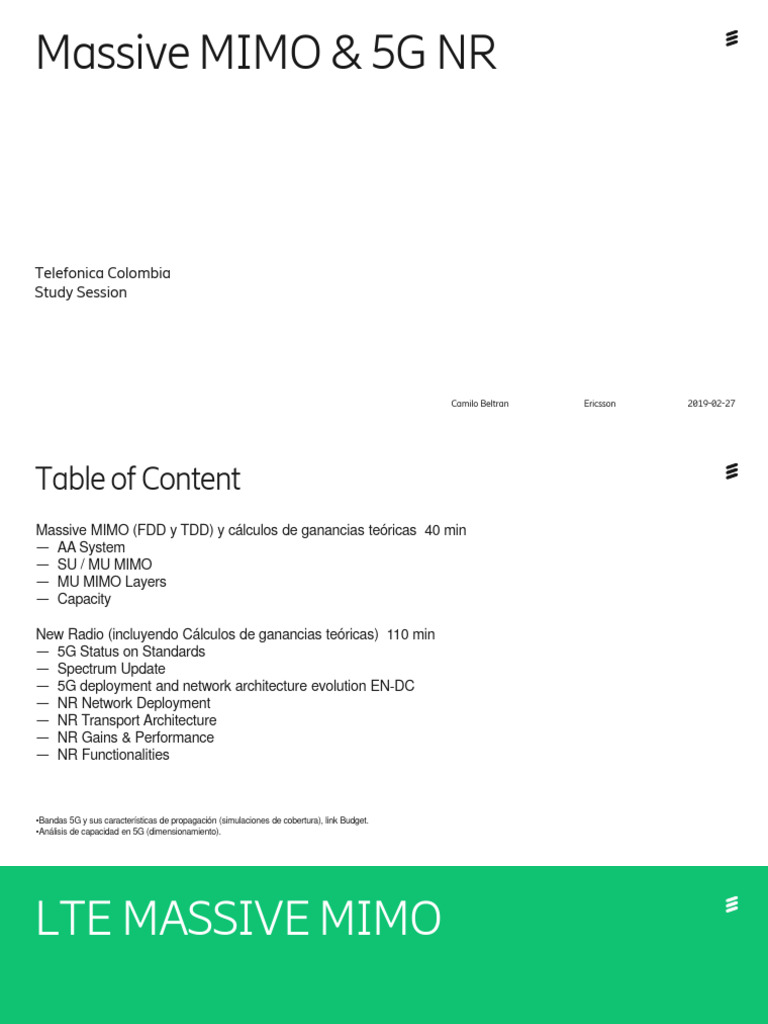 Massive MIMO Antenna Insights for 5G | PDF | Mimo | Lte (Telecommunication)