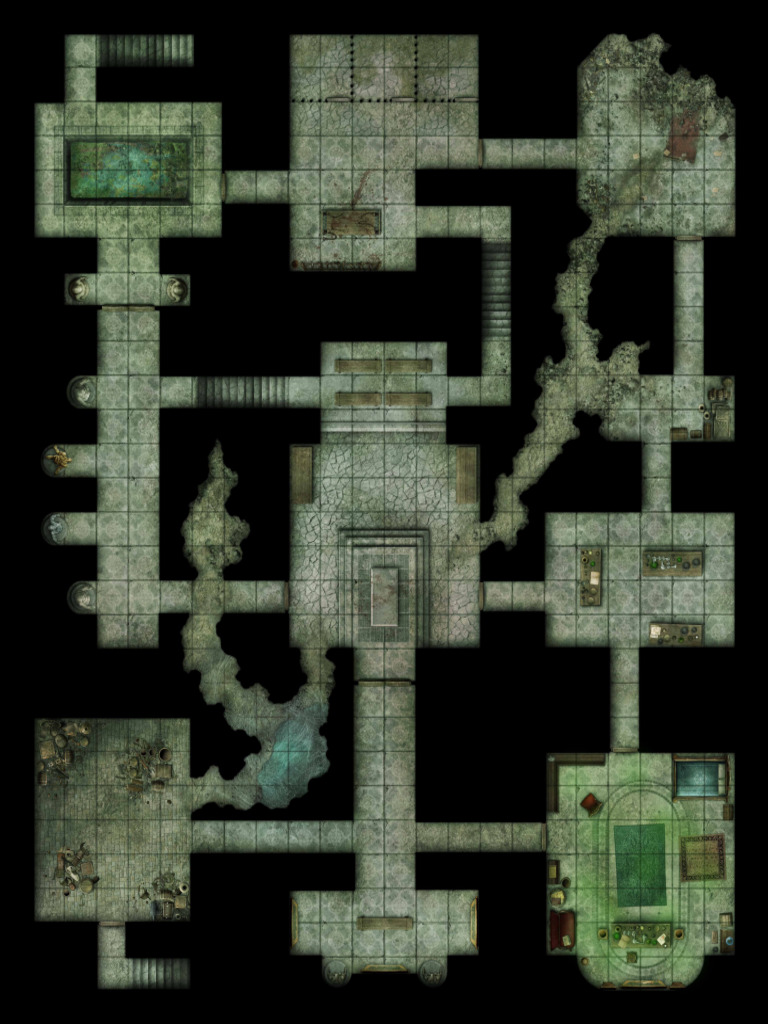 PZO30050 - Thornkeep Dungeons 2-Pack | PDF