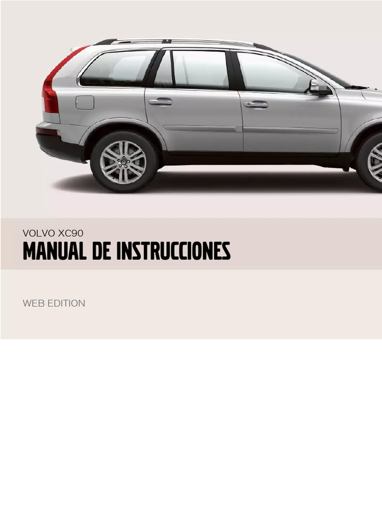 Manual Volvo XC90 Online | PDF