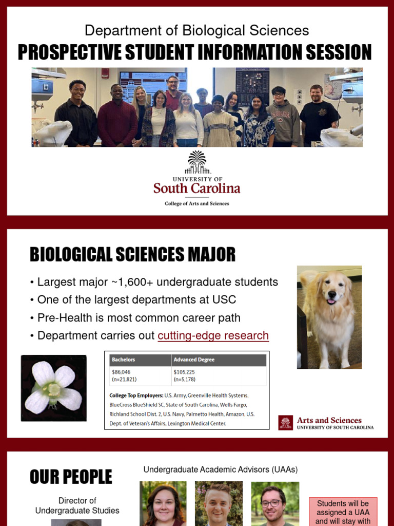 Prospective Student Presentation | PDF | Life Sciences | Biology