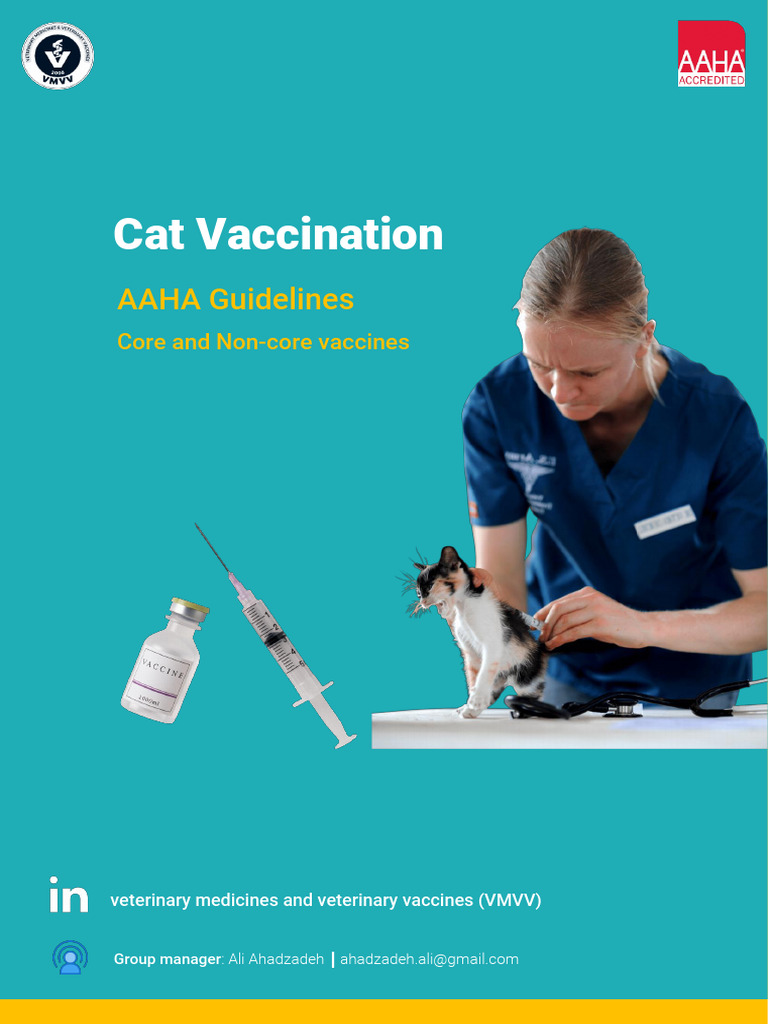 Cat Vaccination Guidelines Overview | PDF | Vaccines | Evidence Based ...