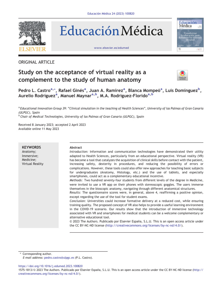 Anatomy VR 2 | PDF | Virtual Reality